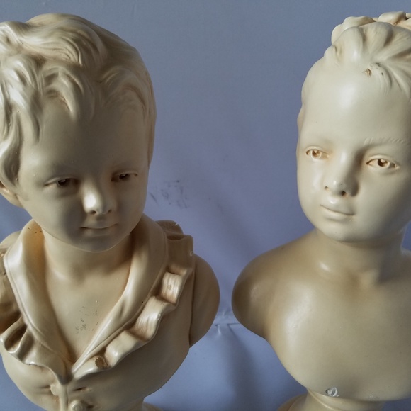 Alexander Backer | Accents | Alexander Backer Vintage Bust Statues Girl ...